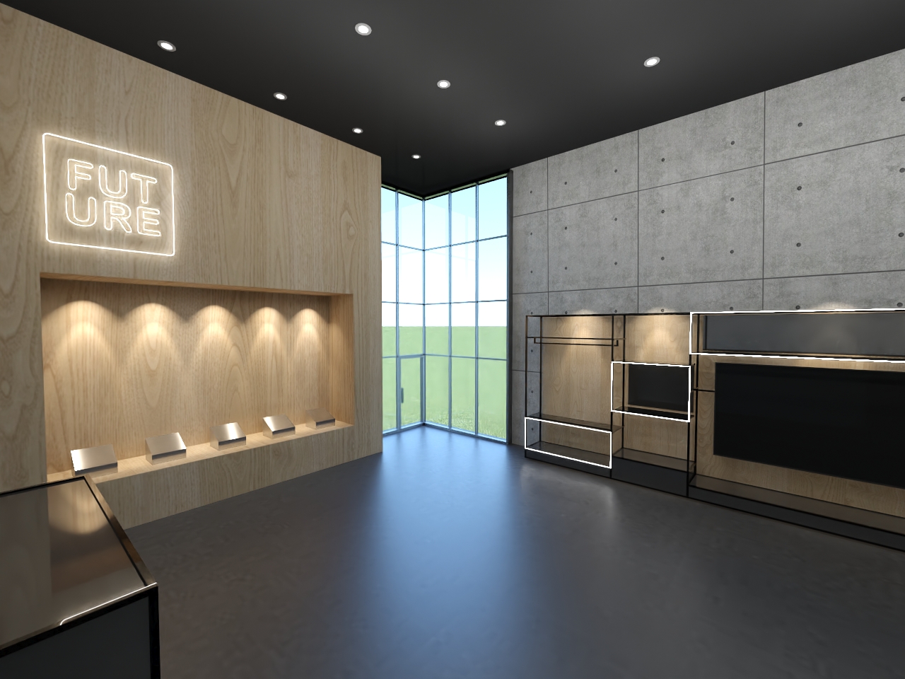 iStaging MarketSpace - Sporty style showroom